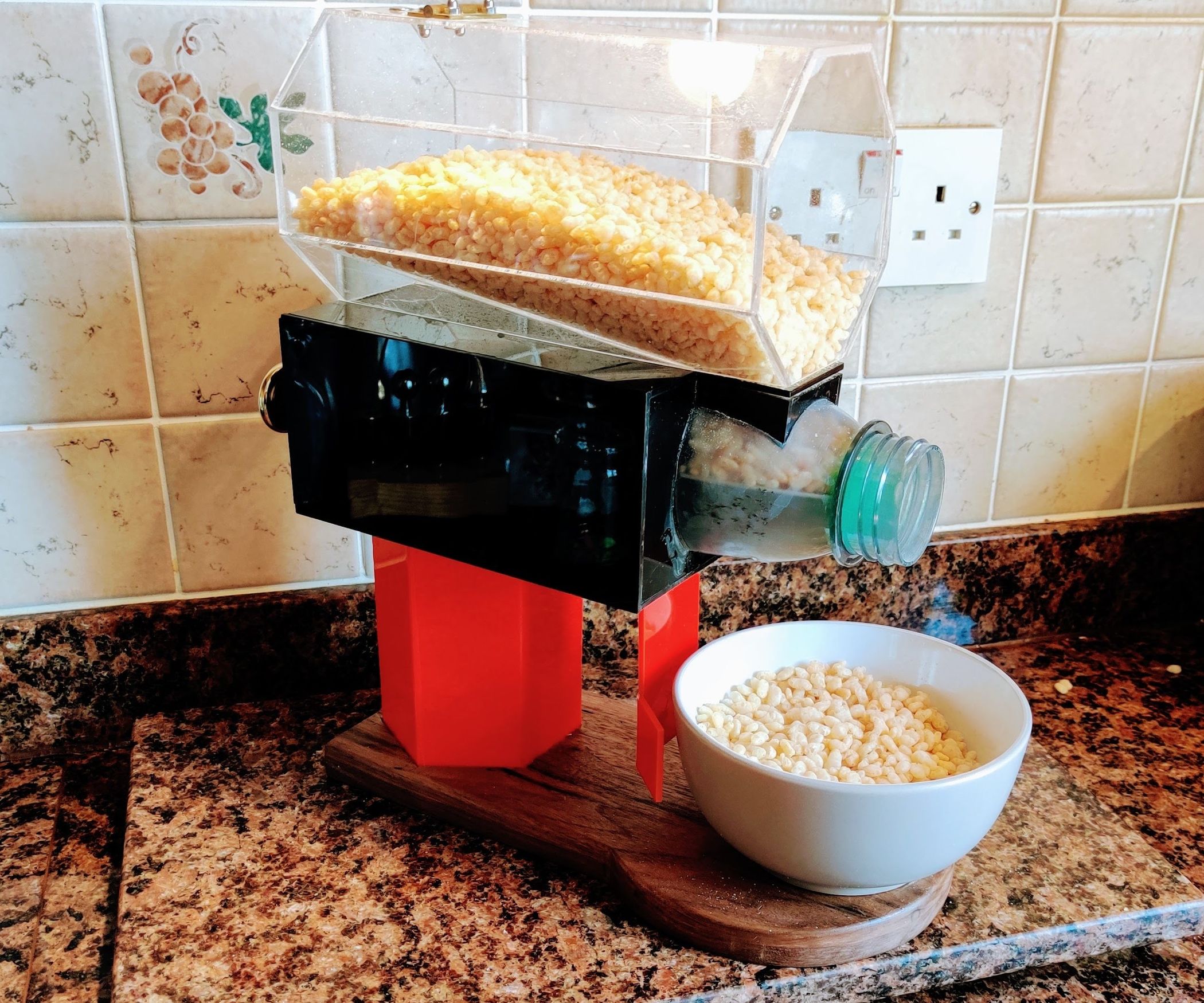 Automated Cereal Dispenser : 9 Steps (with Pictures) - Instructables