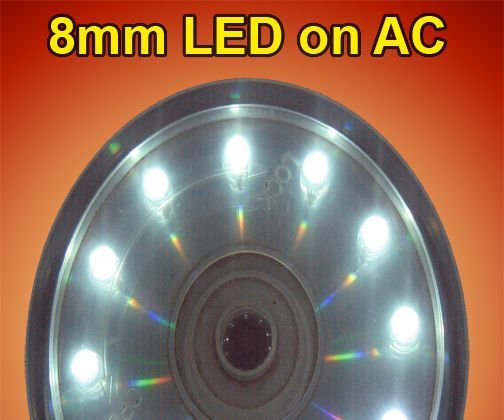 8 Mm LED on AC : 5 Steps - Instructables