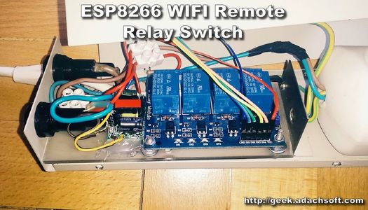 ESP8266 WIFI Remote Relay Switch : 9 Steps (with Pictures) - Instructables