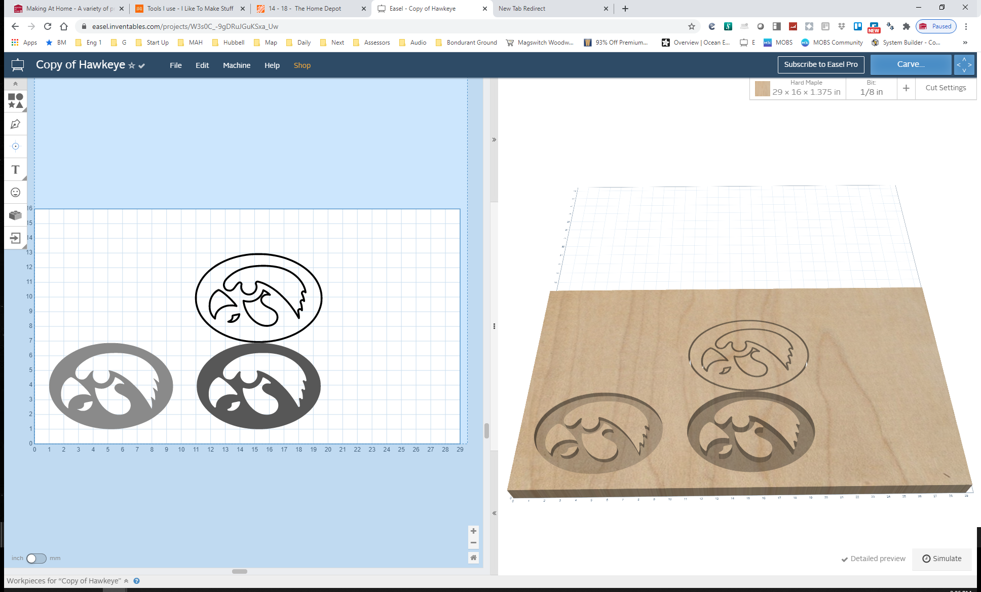 CNC Bowls and Trays With Through Logos : 14 Steps (with Pictures ...