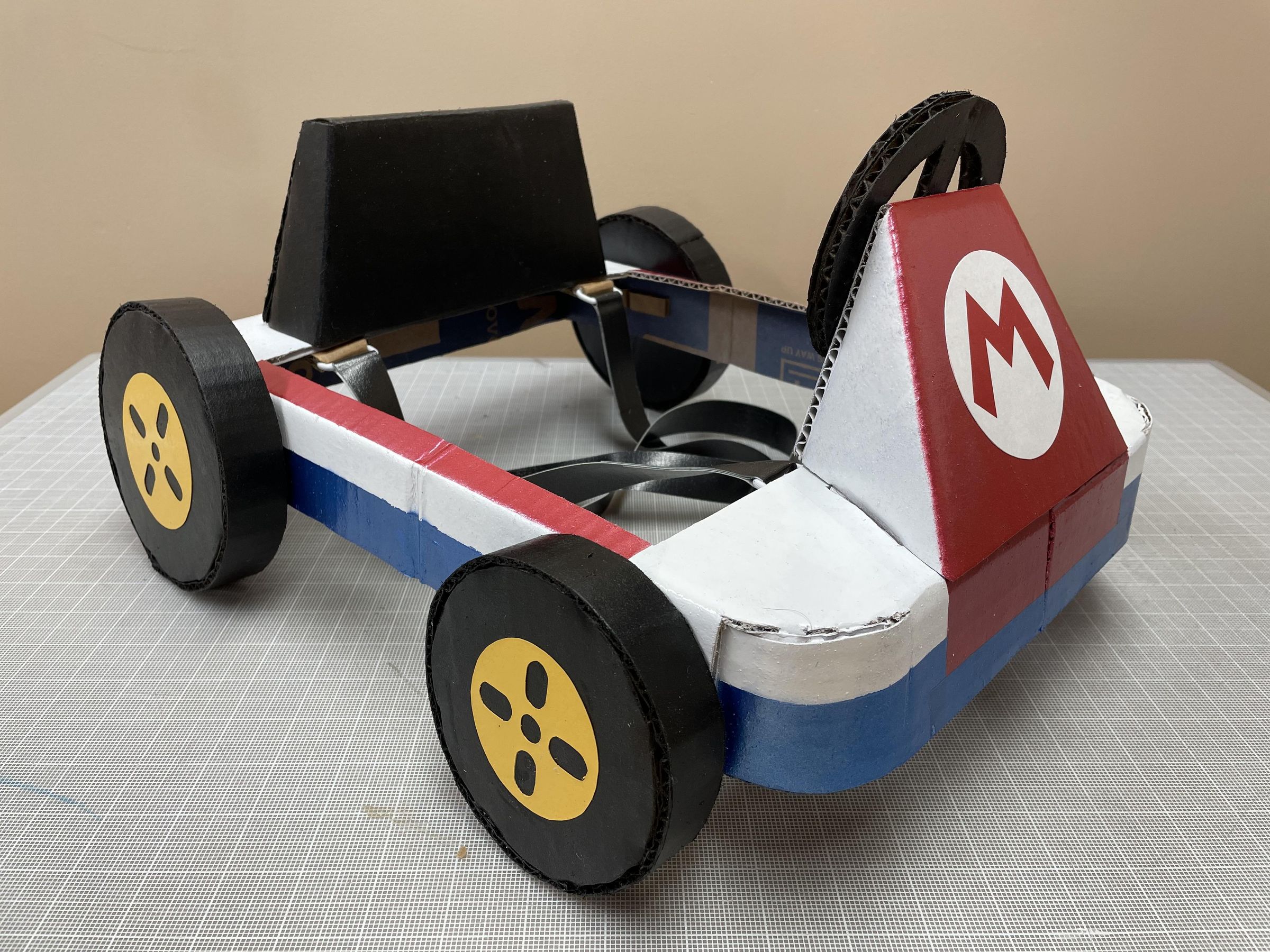 Cardboard Mario Kart Costume : 23 Steps (with Pictures) - Instructables