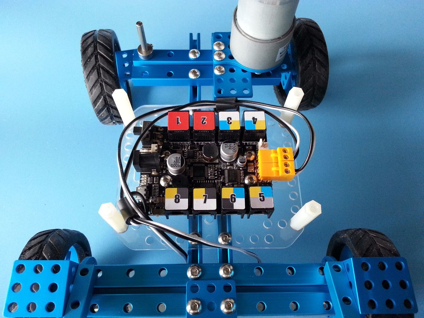 How to Build a Skill Racing Car With Makeblock : 28 Steps (with ...