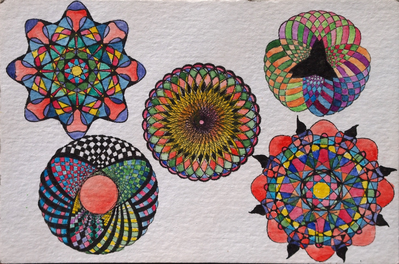 Spirograph Art Cards : 4 Steps (with Pictures) - Instructables