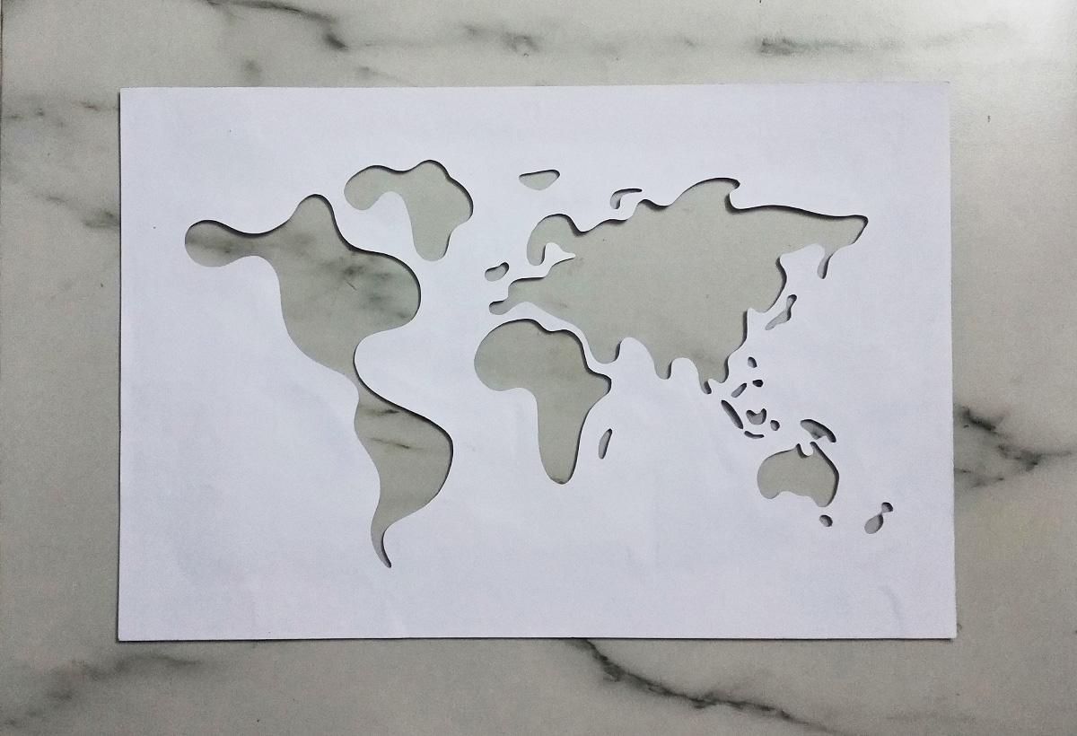 Topographic World Map Art : 11 Steps (with Pictures) - Instructables