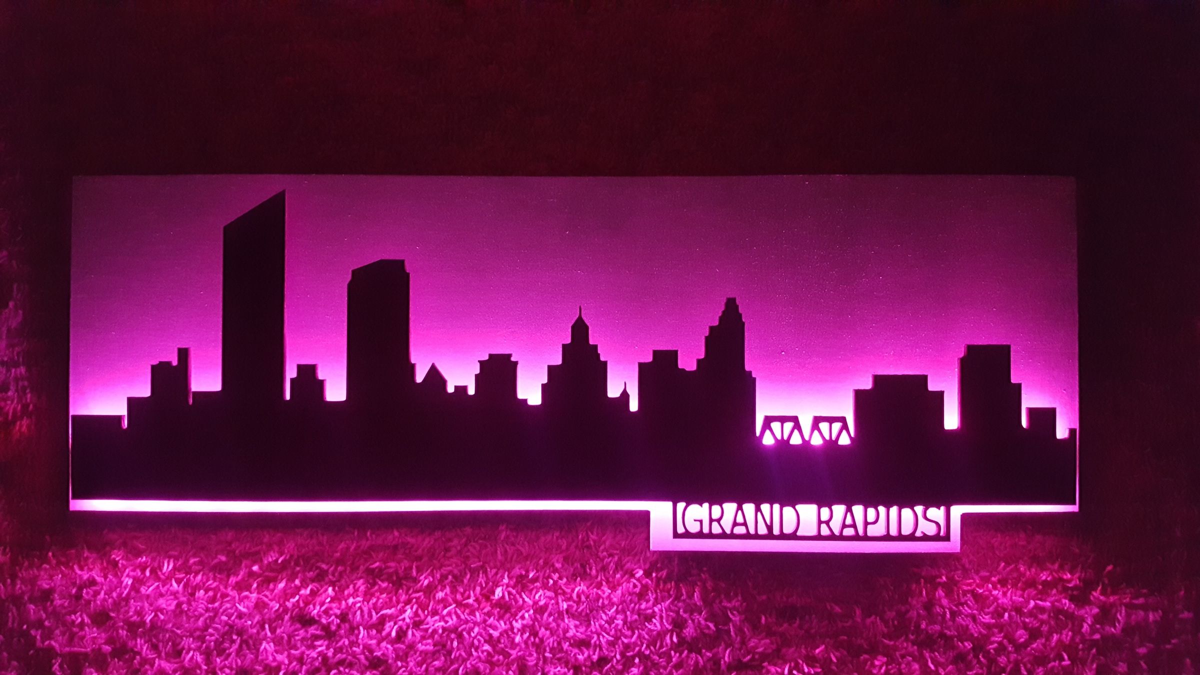 LED Backlit Skyline : 5 Steps (with Pictures) - Instructables