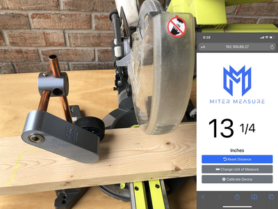 Miter Saw Measuring Device : 8 Steps (with Pictures) - Instructables