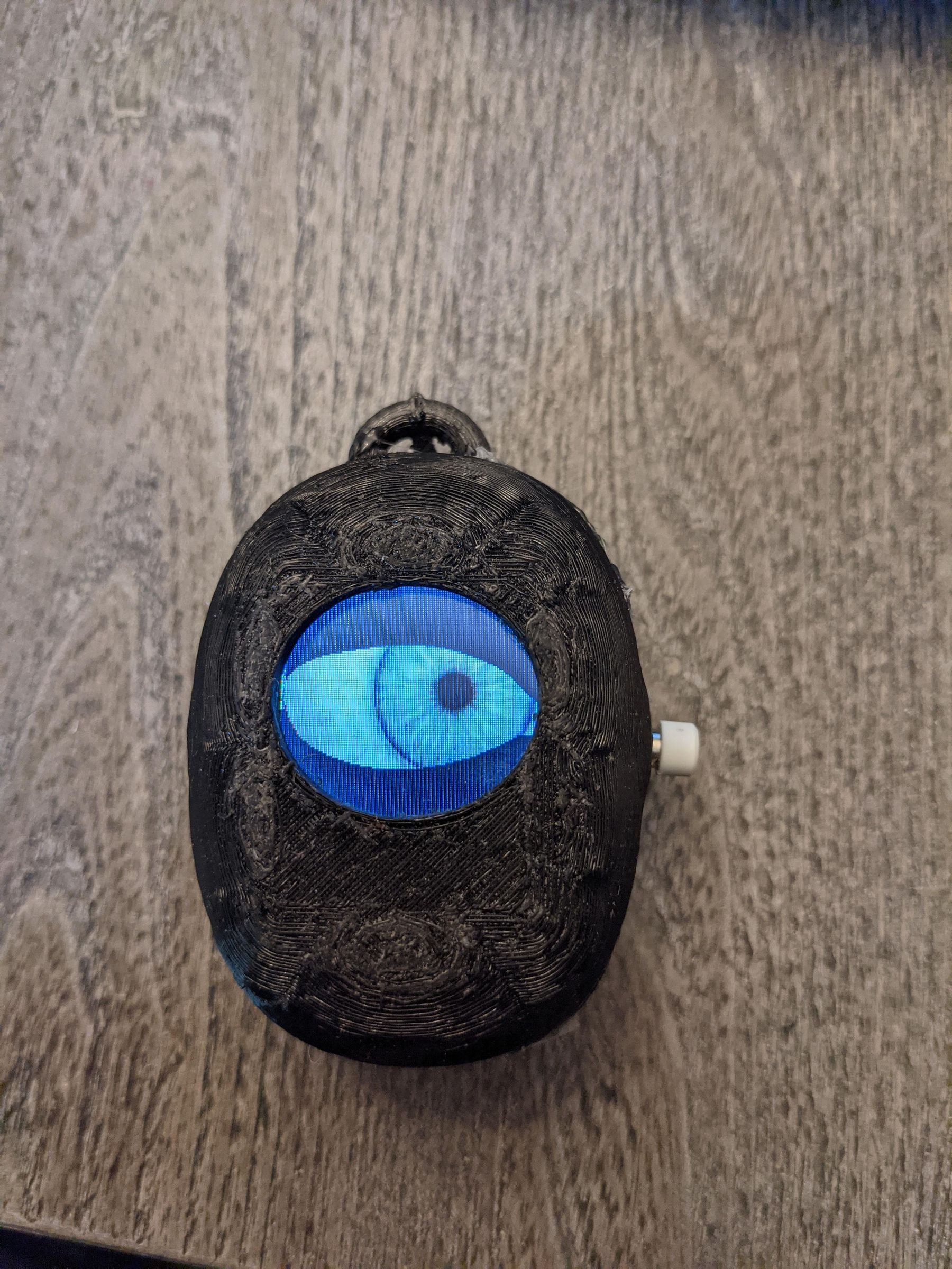 Uncanny Eye Pendant With ESP8266 and TFT Display for Halloween : 6 ...