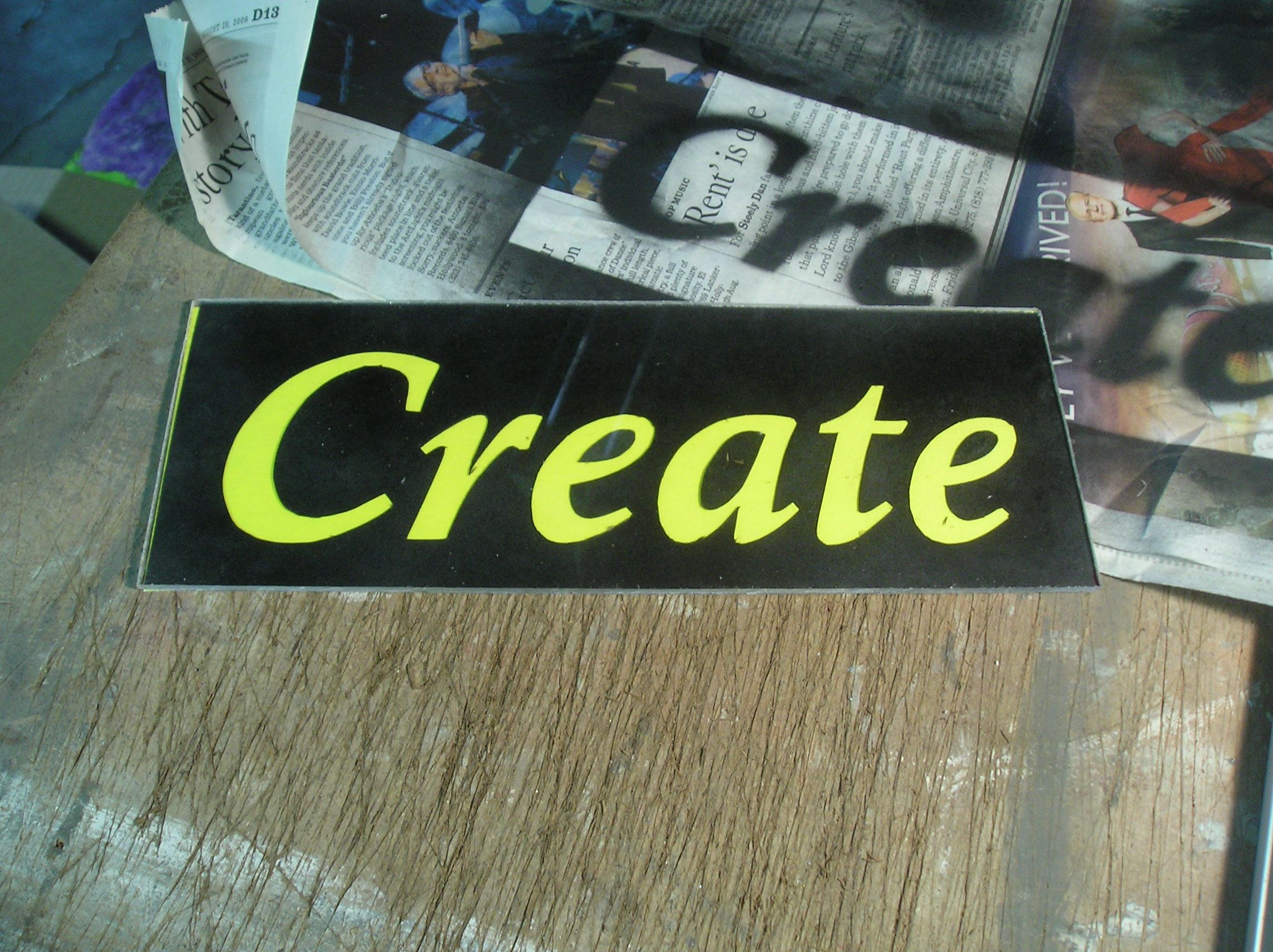 Make Your Own Illuminated Signs : 10 Steps (with Pictures) - Instructables