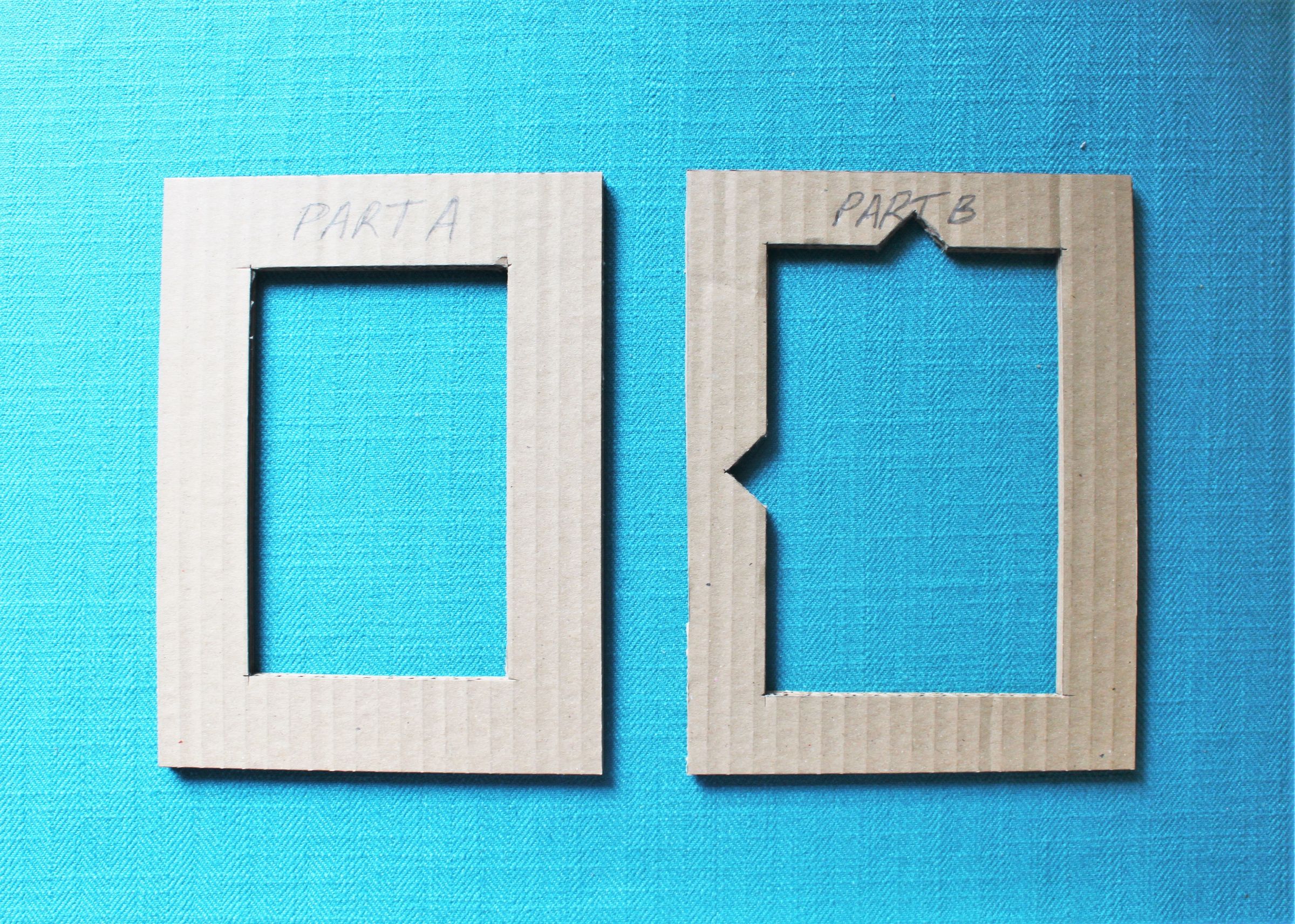 DIY PICTURE FRAME From Cardboard and Decorative Materials : 14 Steps ...