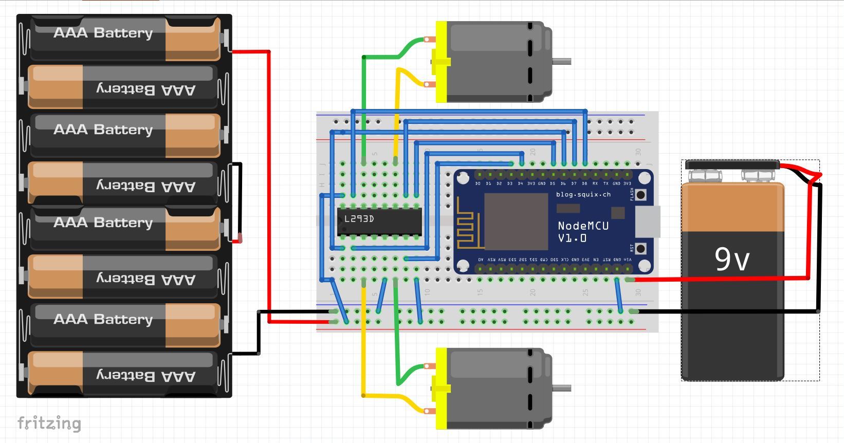 ESP8266 Wifi Controlled Robot : 11 Steps (with Pictures) - Instructables