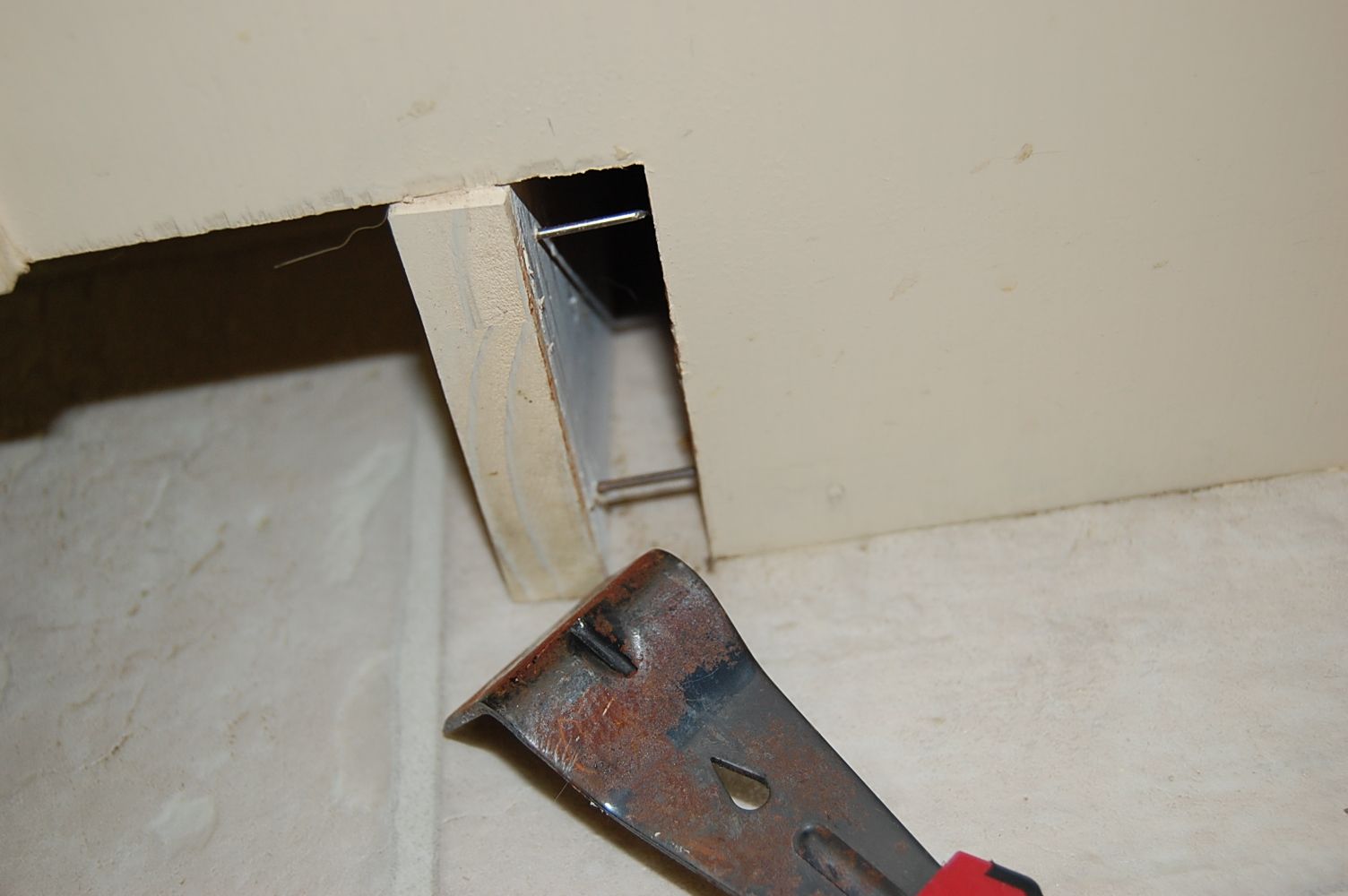 Super-Secret Hiding Place: the Toe-Kick : 7 Steps - Instructables