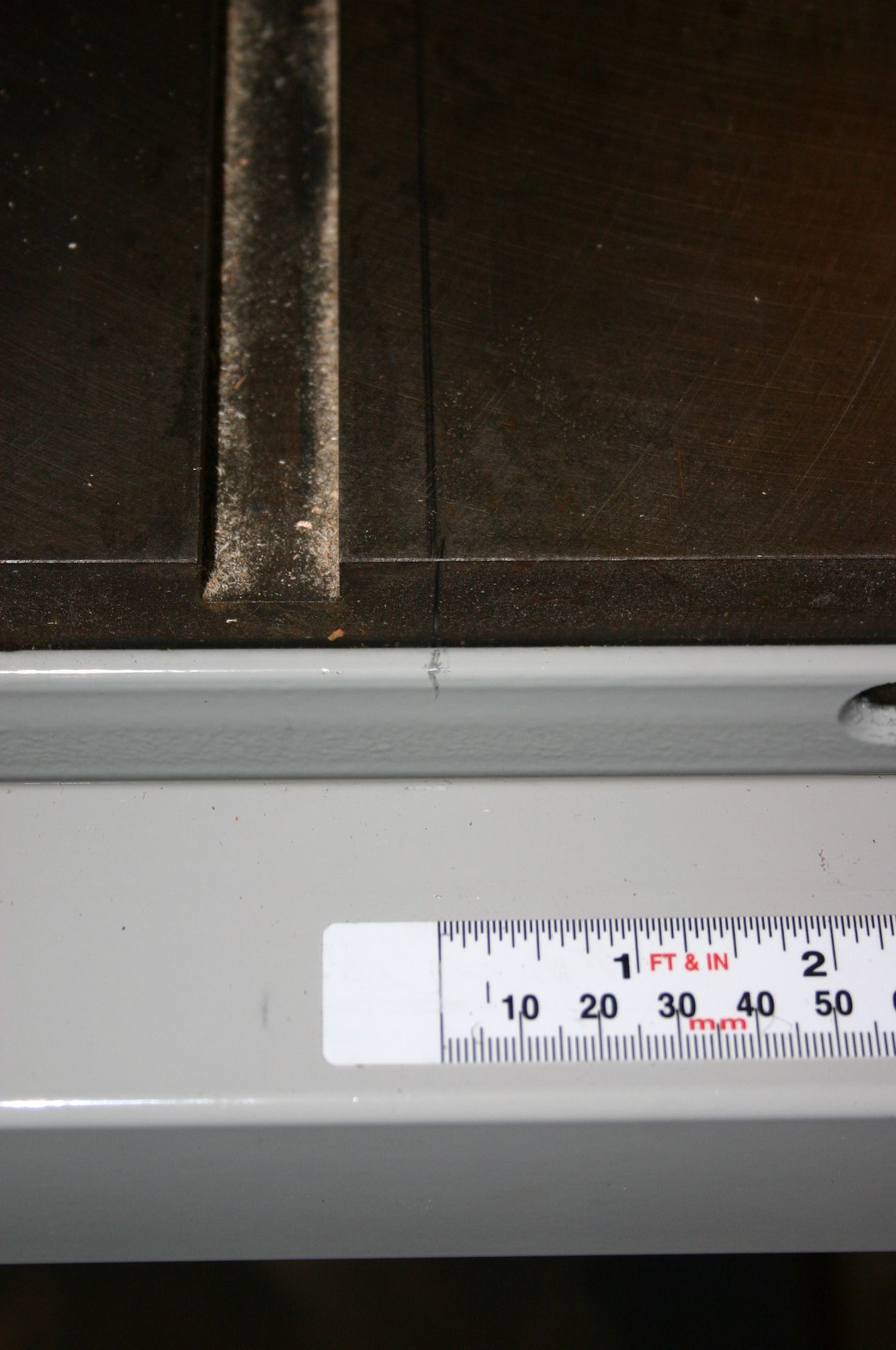 Retrofitting a Delta T2 Fence to a Craftsman Table Saw : 7 Steps ...