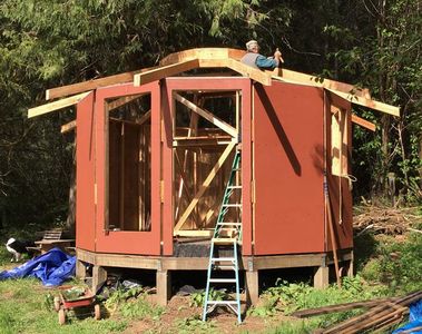 Building a Wood-Framed Panelized Yurt : 16 Steps (with Pictures ...