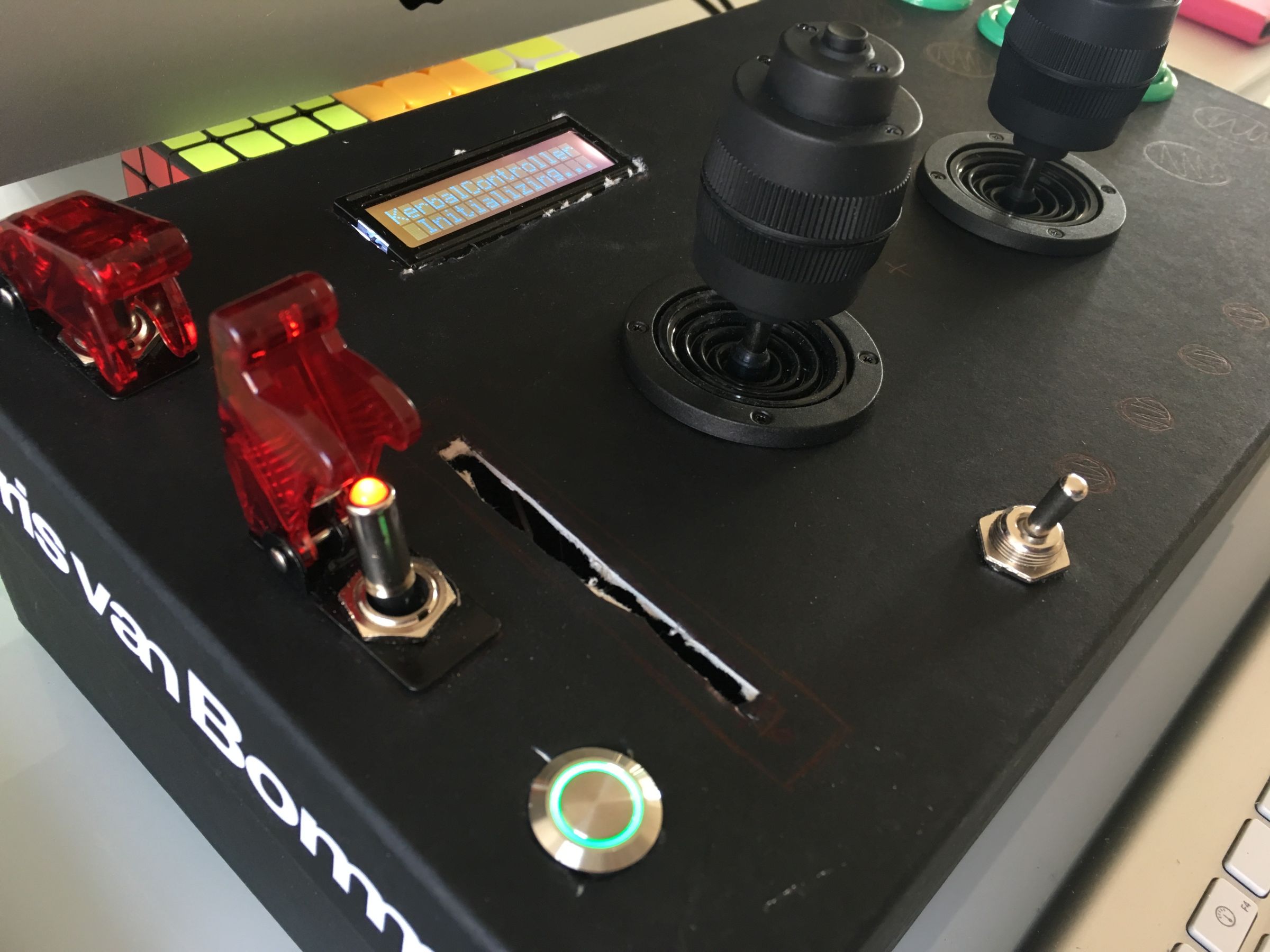 KerbalController: a Custom Control Panel for Rocket Game Kerbal Space ...