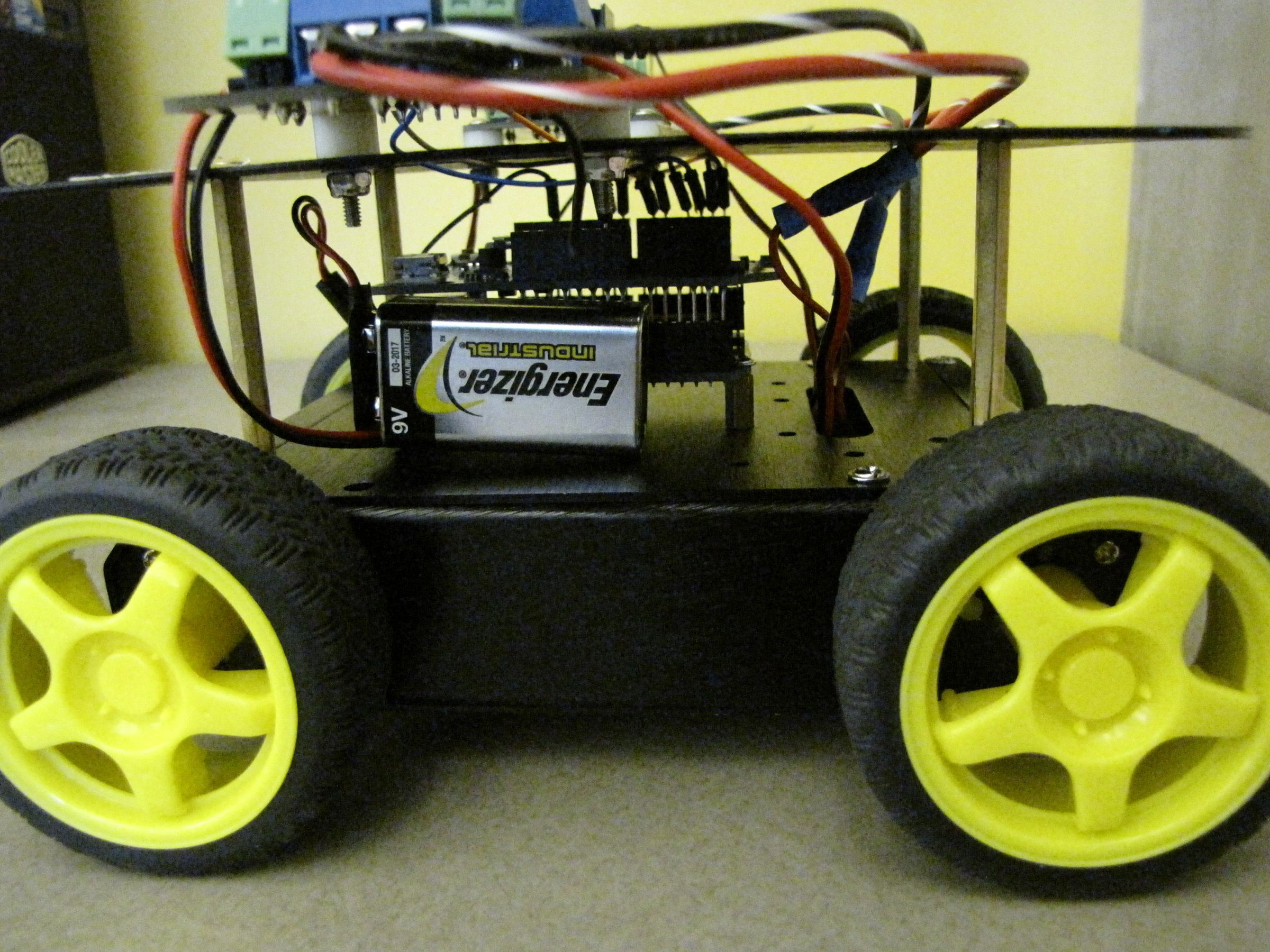 Robot Driven by PS3 Controller Through Arduino and Wifi Shield : 16 ...