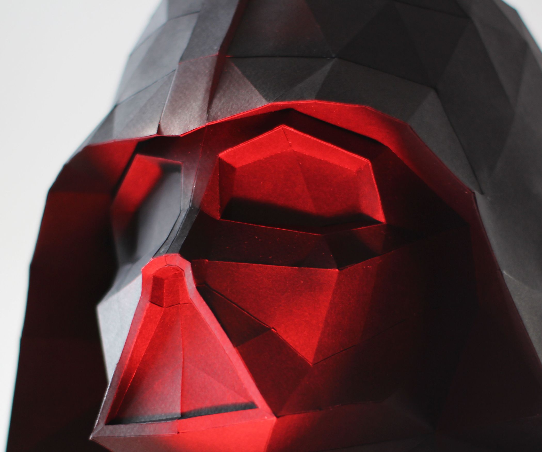 Darth Vader Bust Papercraft : 7 Steps (with Pictures) - Instructables