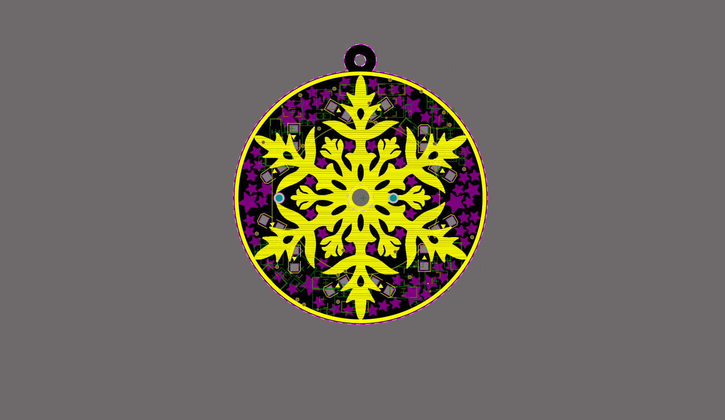 PCB Snowflake Ornament : 3 Steps (with Pictures) - Instructables