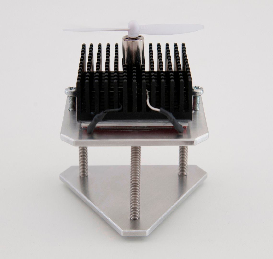 Fan Powered by Any Heat Source : 5 Steps (with Pictures) - Instructables