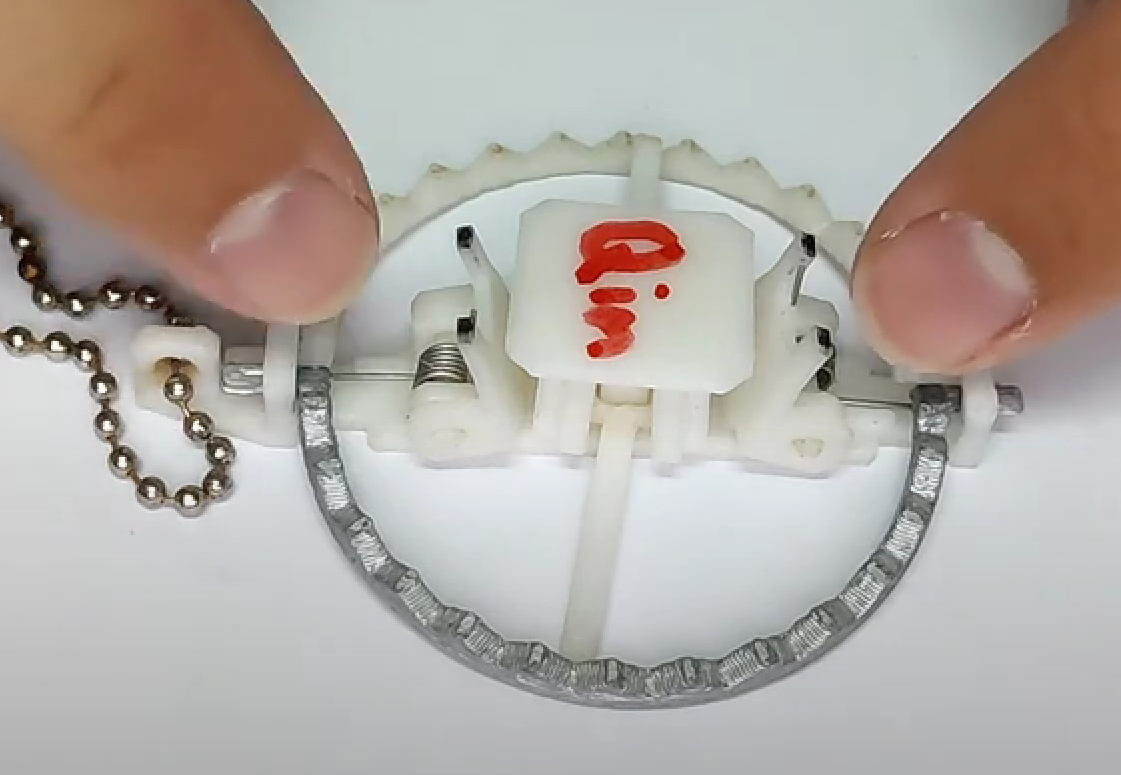 Working Finger Trap Keychain : 6 Steps - Instructables