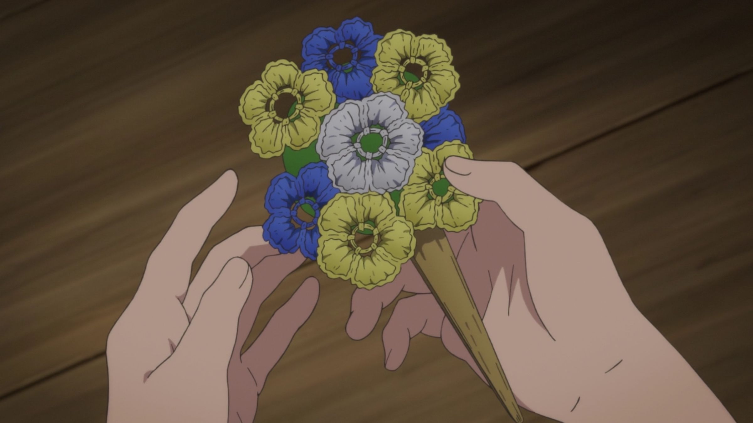 Irish Crochet Lace Kanzashi Hairpin À La Ascendance of a Bookworm : 3 ...