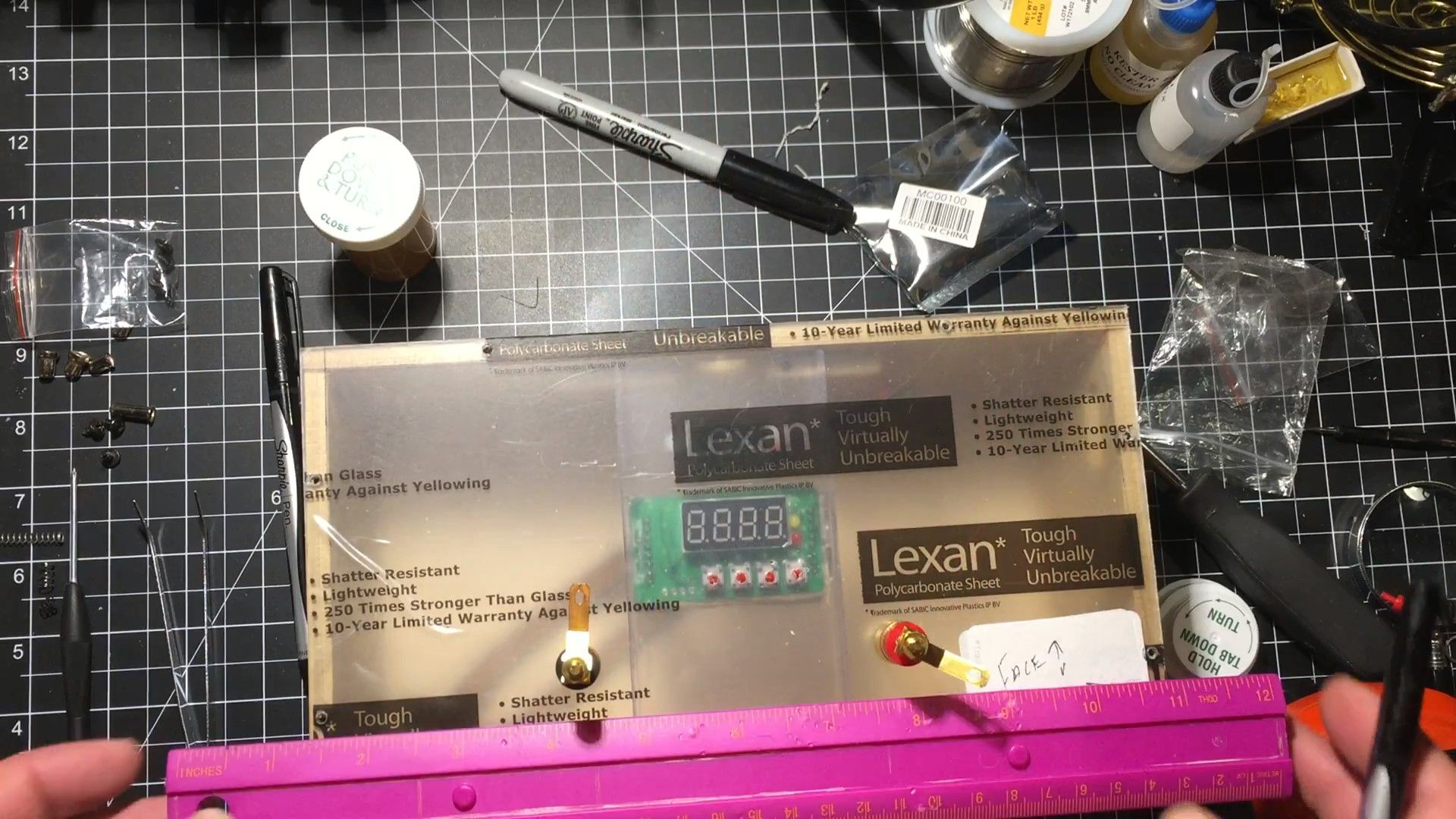 DIY High Voltage 8V-120V 0-15A CC/CV Small Portable Adjustable Bench ...