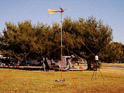 Portable 12 Volt 17 Watt Wind Generator With Automatic Furling : 5 ...