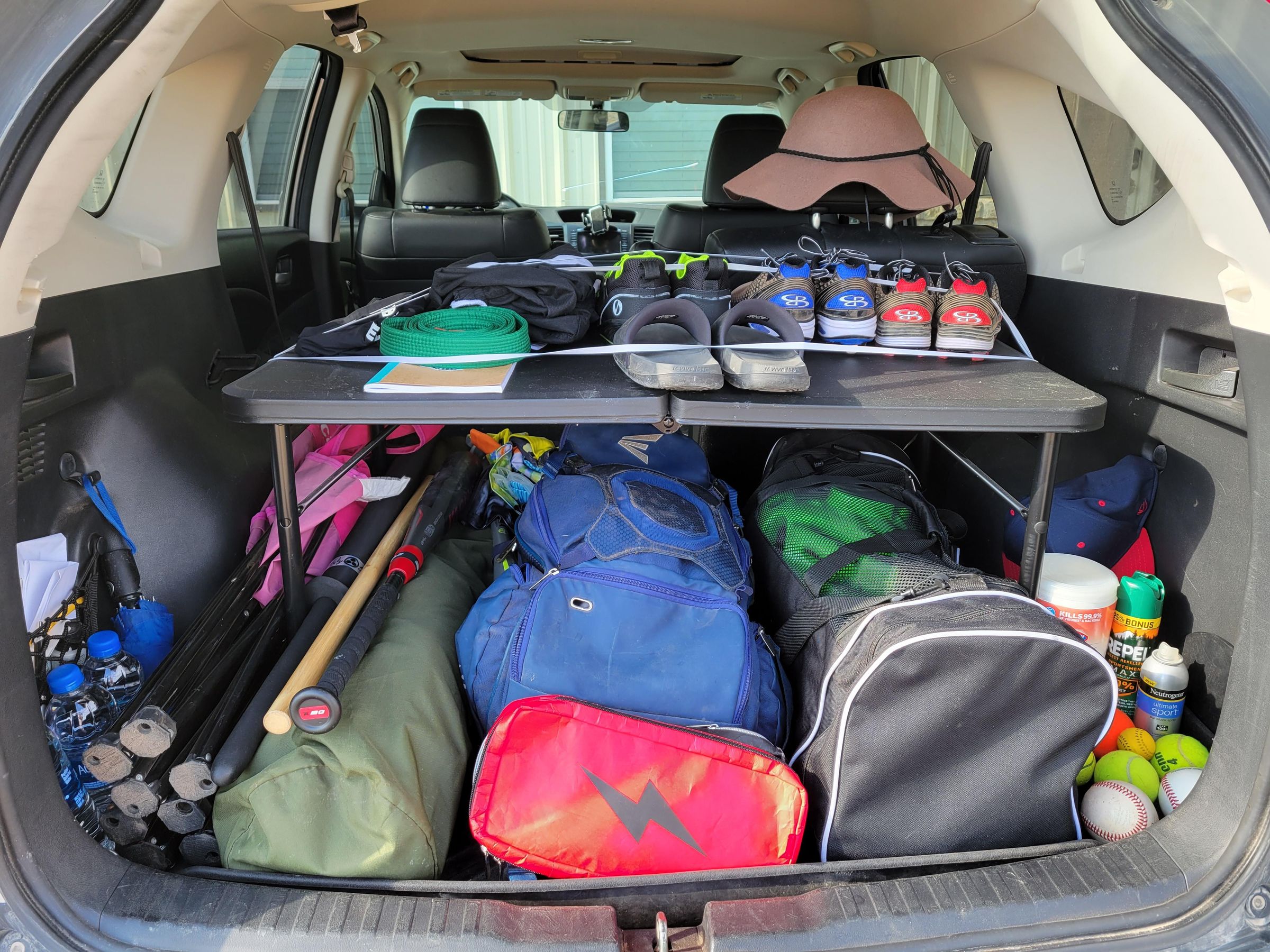 Handy Pop-up Trunk Shelf : 7 Steps (with Pictures) - Instructables