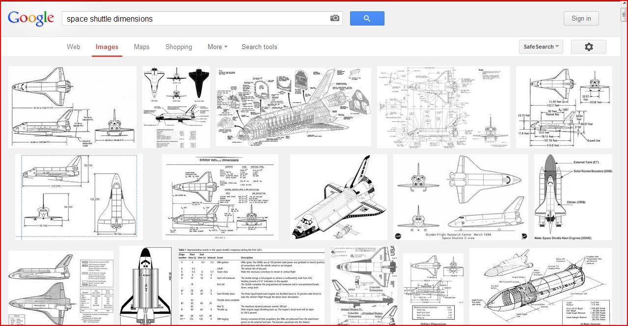 Printable Nasa Space Shuttle Diagram