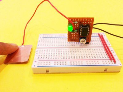 Digital Touch Sensor Using LM358 : 3 Steps - Instructables