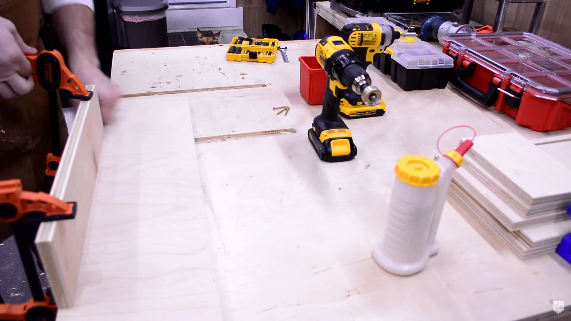 How to Build a Pocket Hole Workstation | DIY Woodworking Shop Project ...