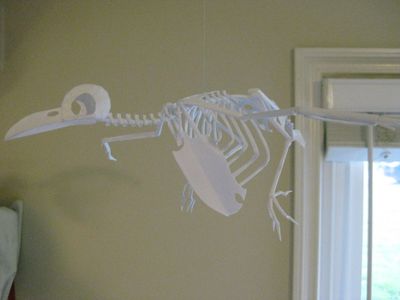 Paper Crow Skeleton : 13 Steps (with Pictures) - Instructables