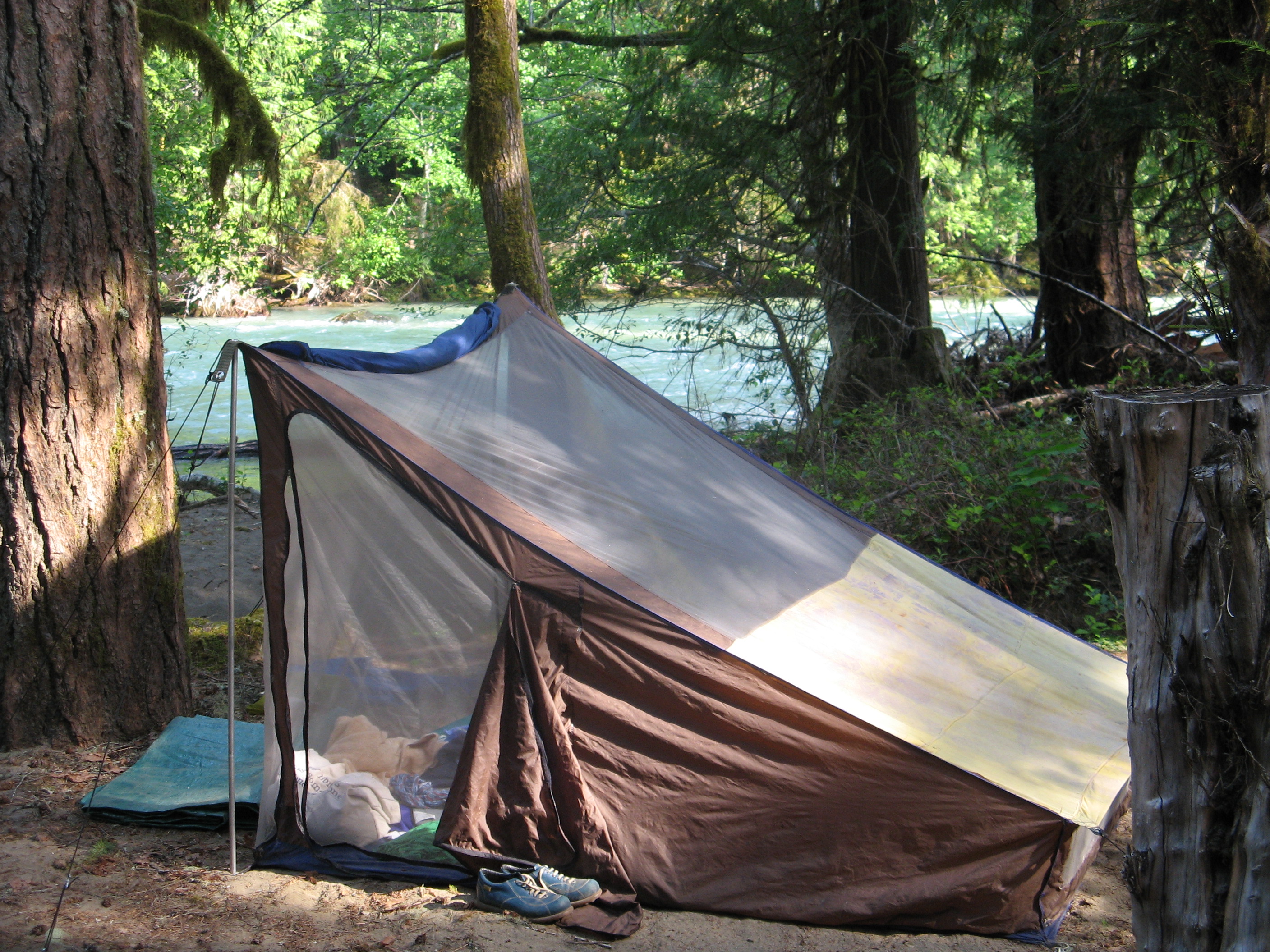 The Near-Perfect Tent: Design and Build a Recycled Tent : 15 Steps ...