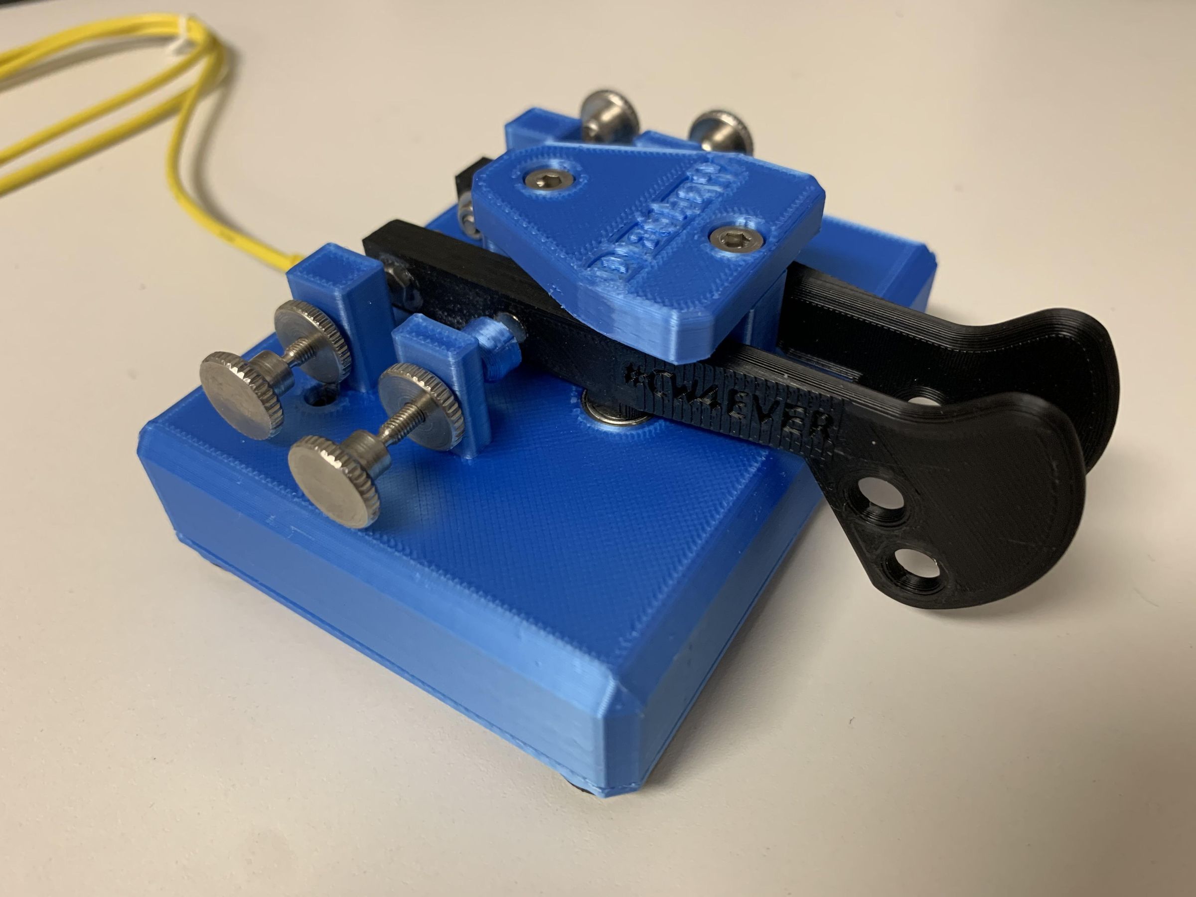 3D Printed Twin Paddle Cw Key (566grs.) : 21 Steps (with Pictures ...