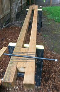 Pull Wooden Fence Posts Set in Concrete WITH NO DIGGING! : 7 Steps ...