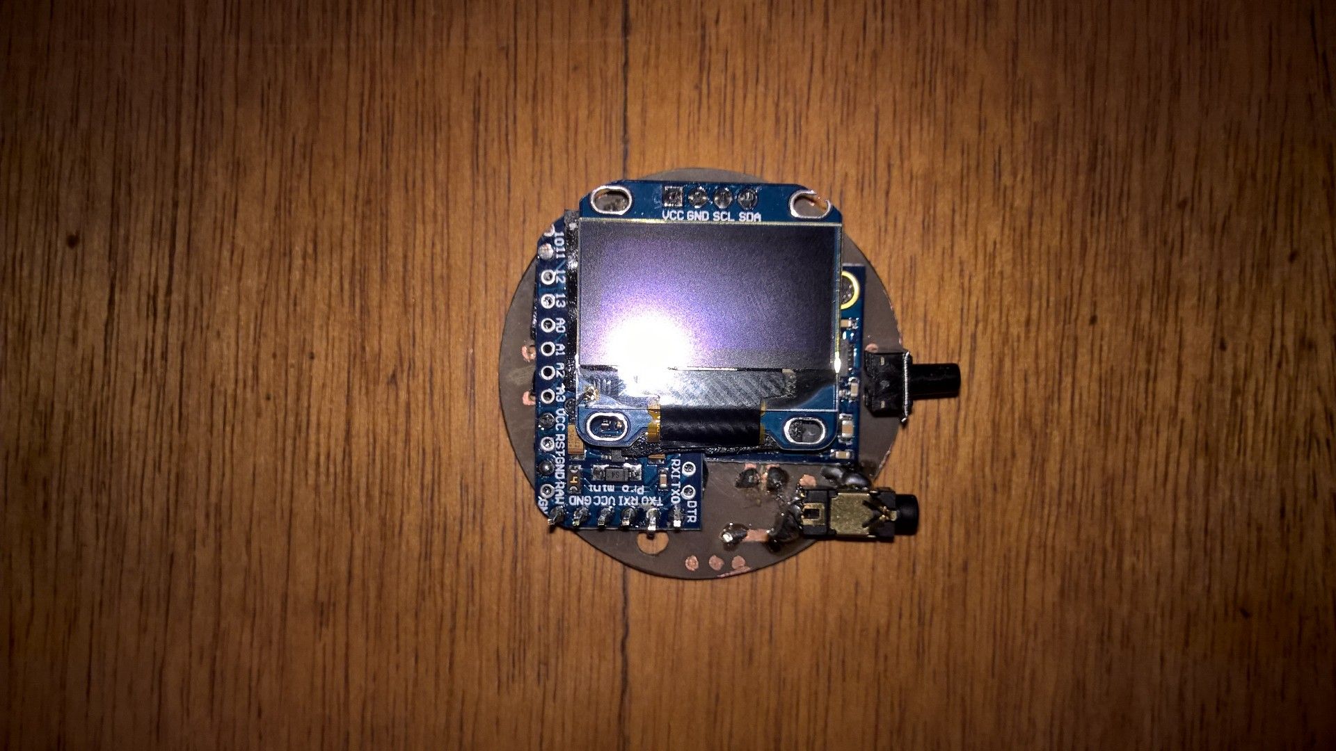 Arduino Pedometer Watch, With Temperature, Altitude and Compass! : 6 ...