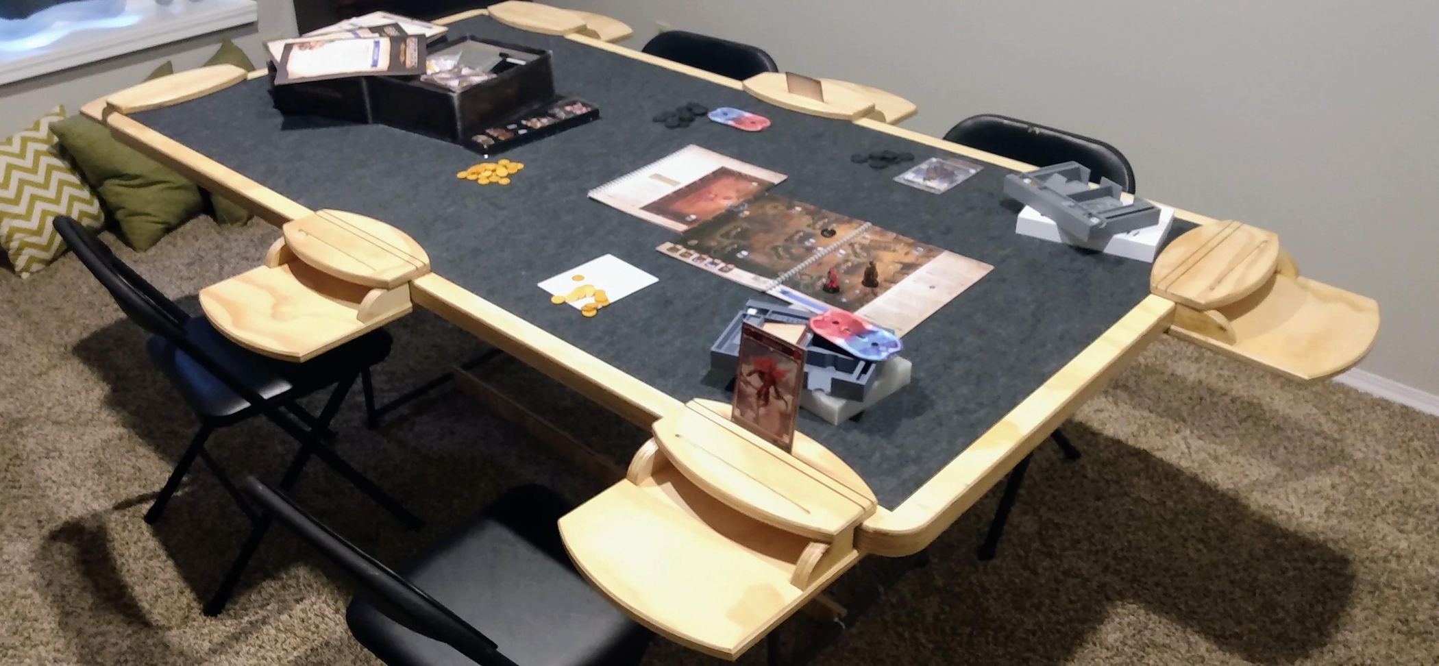 1 Sheet Plywood DIY Advanced Board Game Table : 12 Steps (with Pictures ...