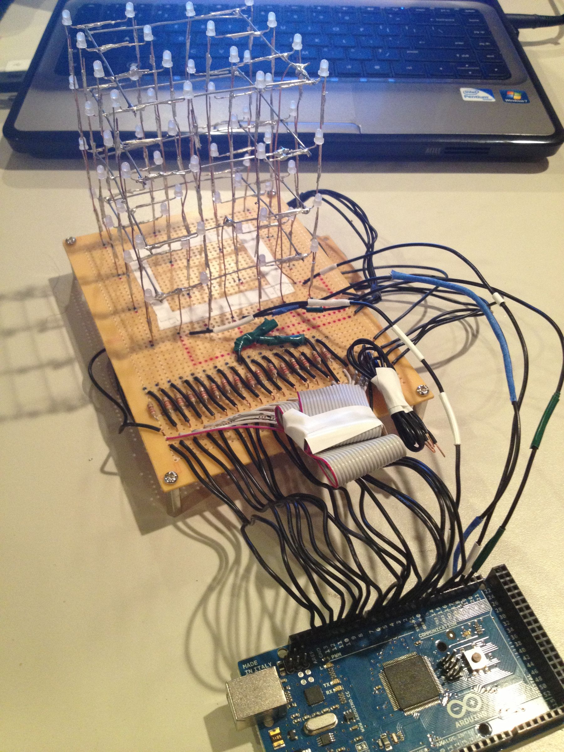 How to Write Your Own 4x4x4 LED Cube Show for Arduino : 6 Steps - Instructables