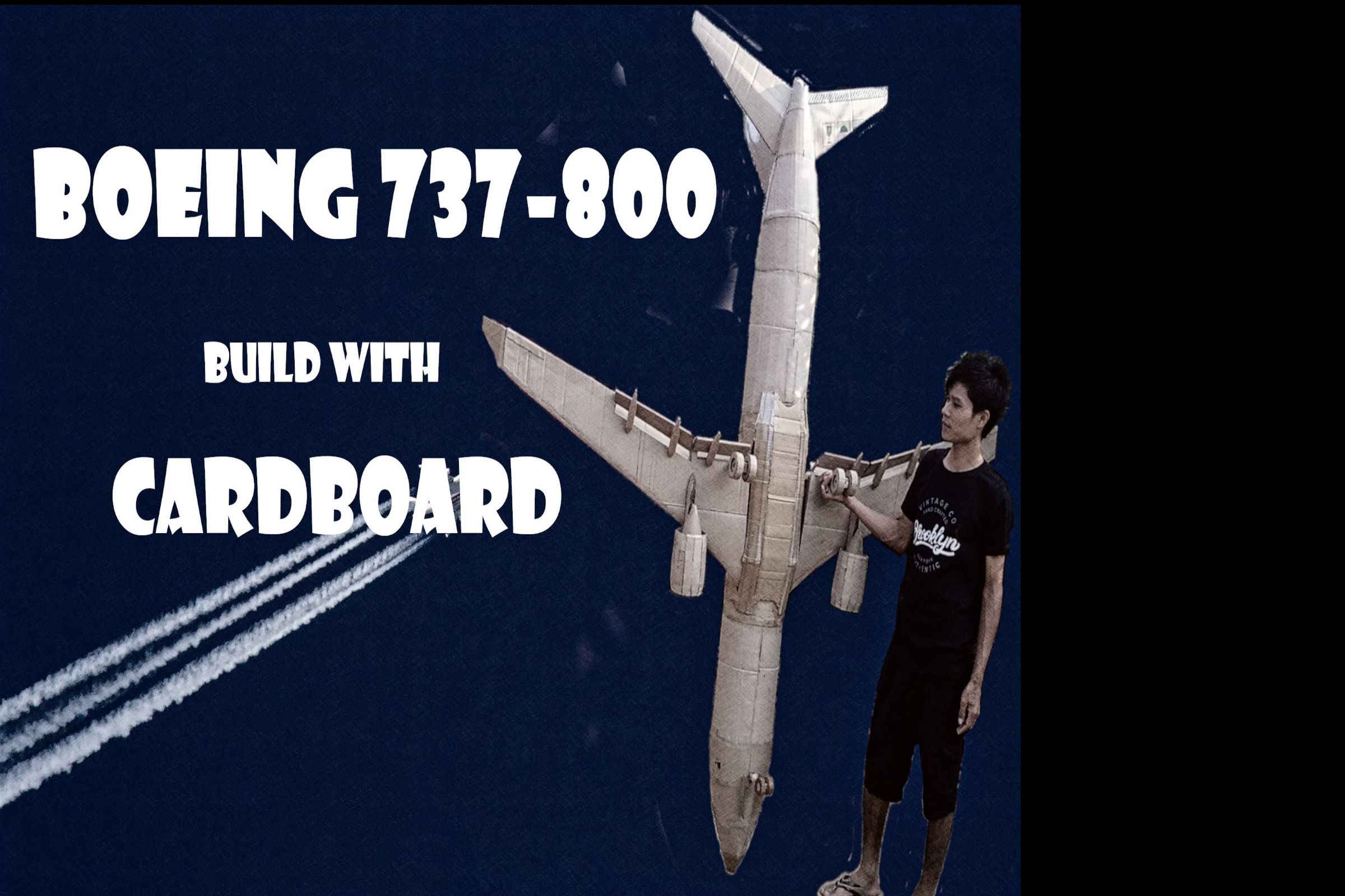 Boeing 737-800 Build Out of CARDBOARD : 9 Steps (with Pictures ...