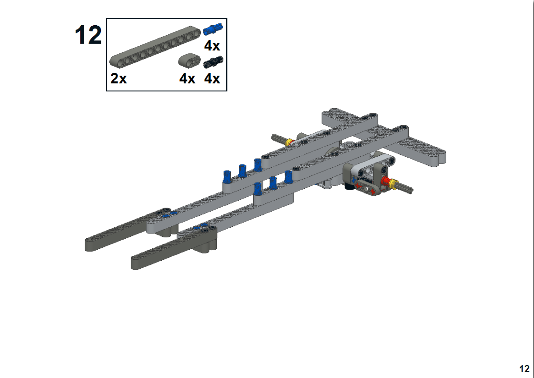 LEGO Car With Motorized Driving and Steering - Instructables