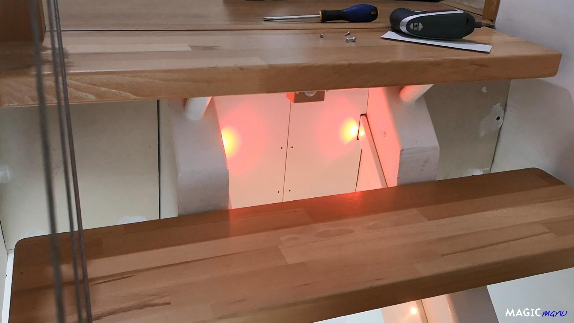 Automatic Rainbow Staircase Lighting : 9 Steps (with Pictures ...