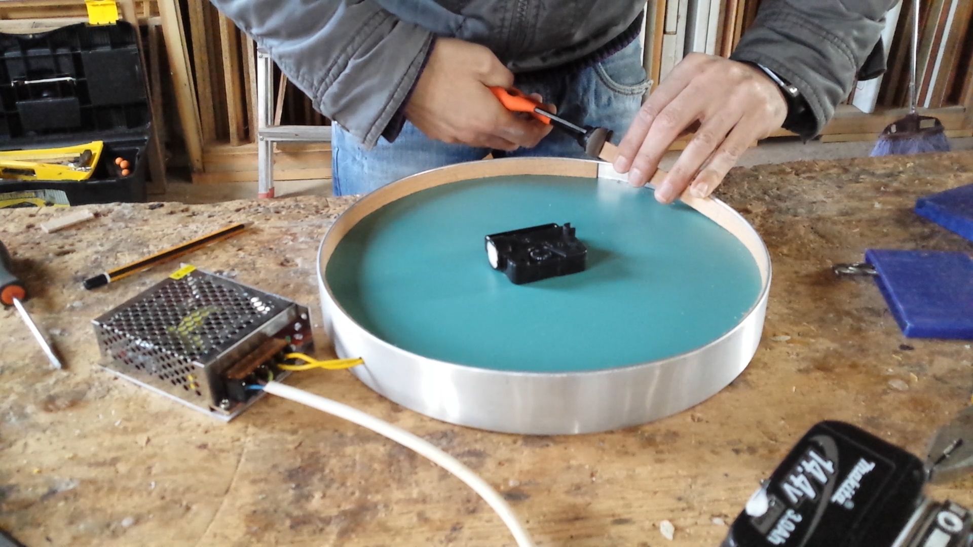 Infinity Mirror Clock Making : 5 Steps (with Pictures) - Instructables