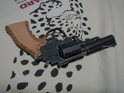 How to Make a Paper Model Gun! : 10 Steps - Instructables