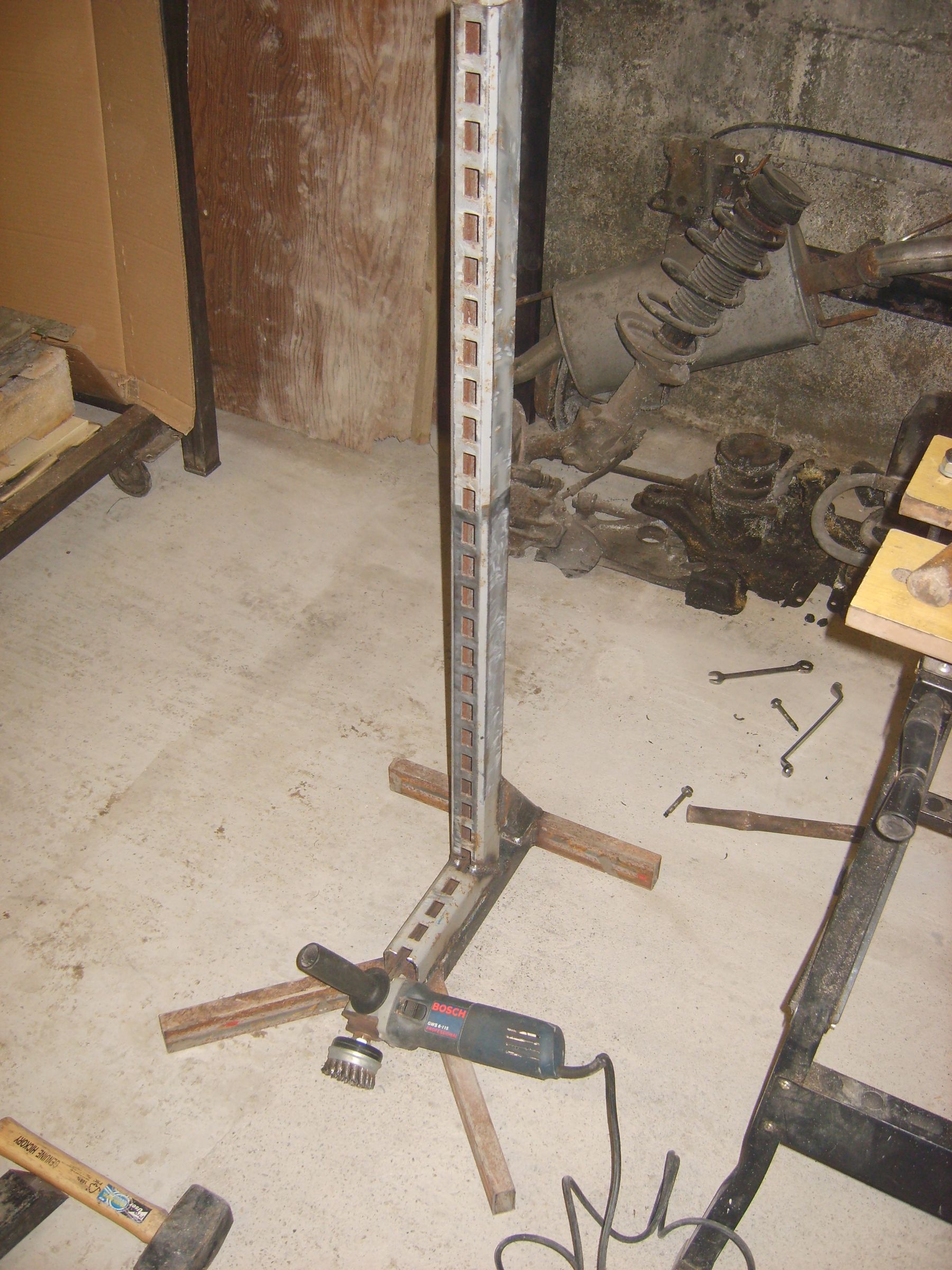 Foot Operated Log Splitter : 8 Steps (with Pictures) - Instructables