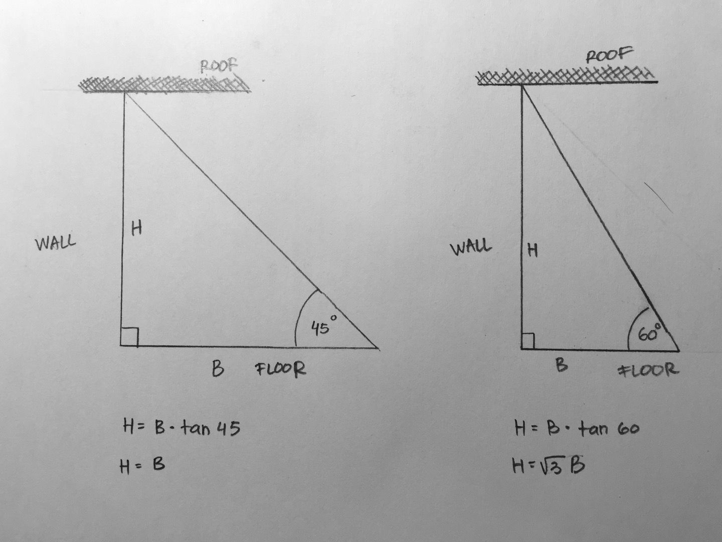Measuring Height Using Trigonometry (Measuring Tape Hack) : 6 Steps ...