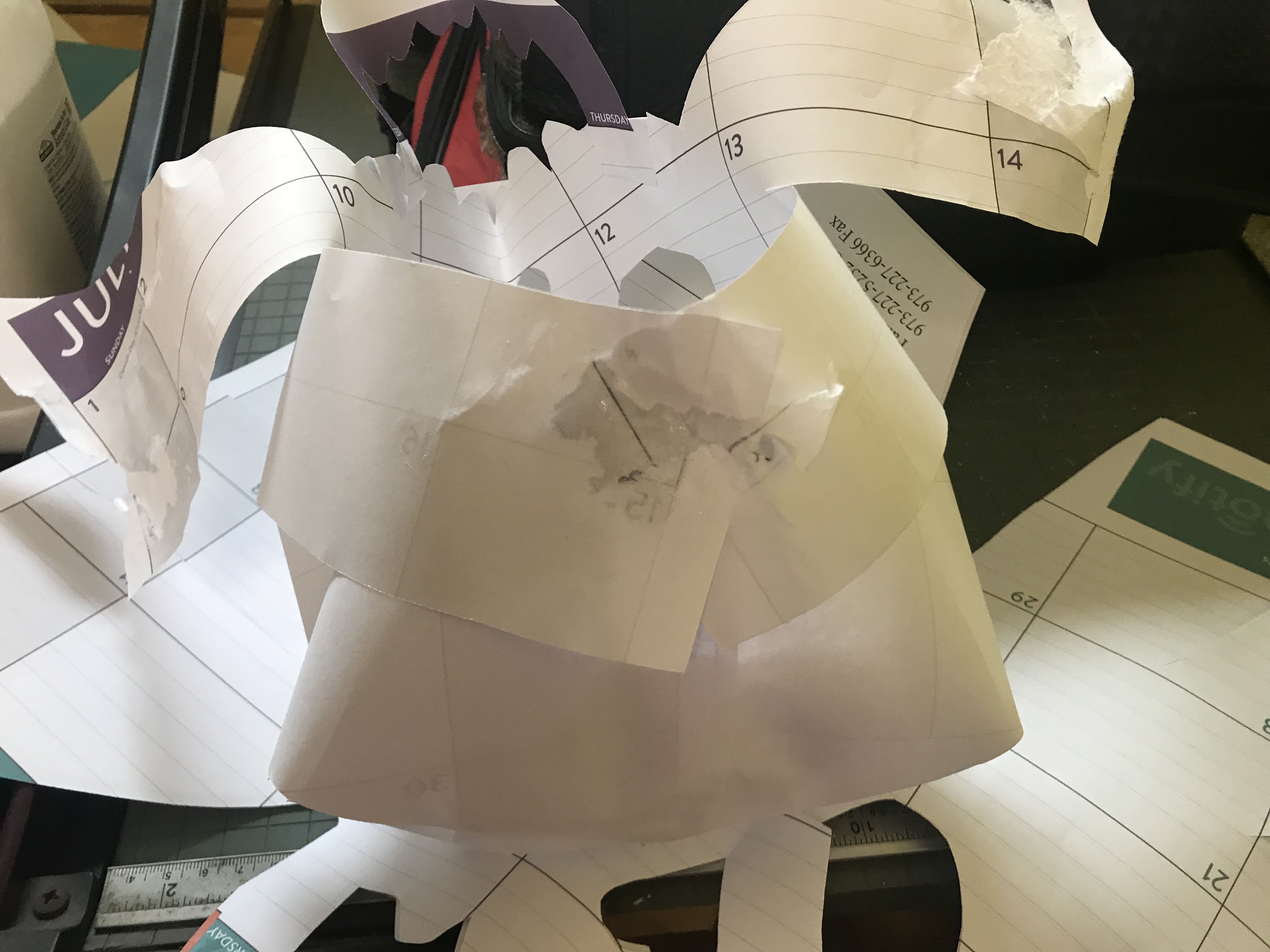 Easy Paper Skull : 5 Steps - Instructables