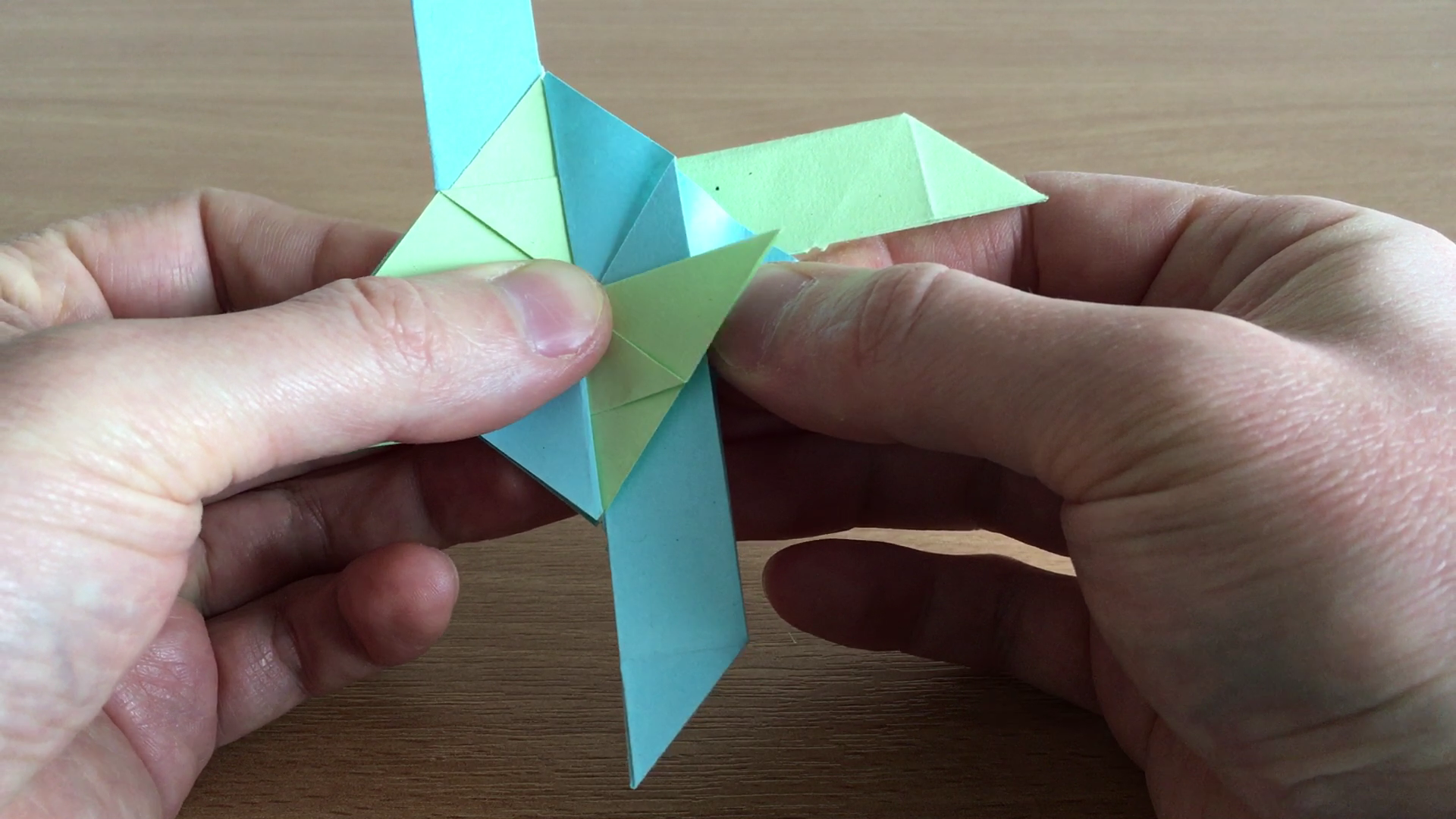 How to Make a 4-Pointed Transforming Ninja Star : 17 Steps (with ...