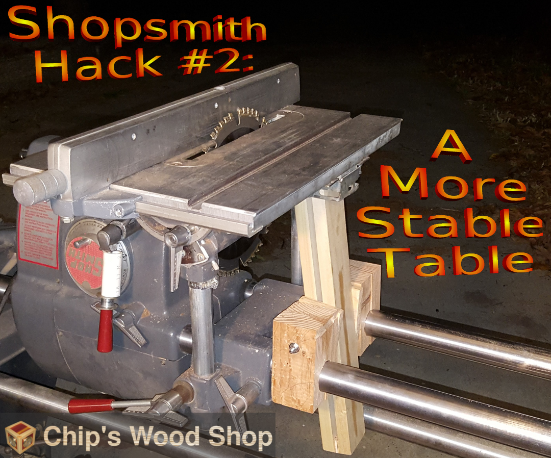 Shopsmith Hack #2: a More Stable Table : 8 Steps (with Pictures ...