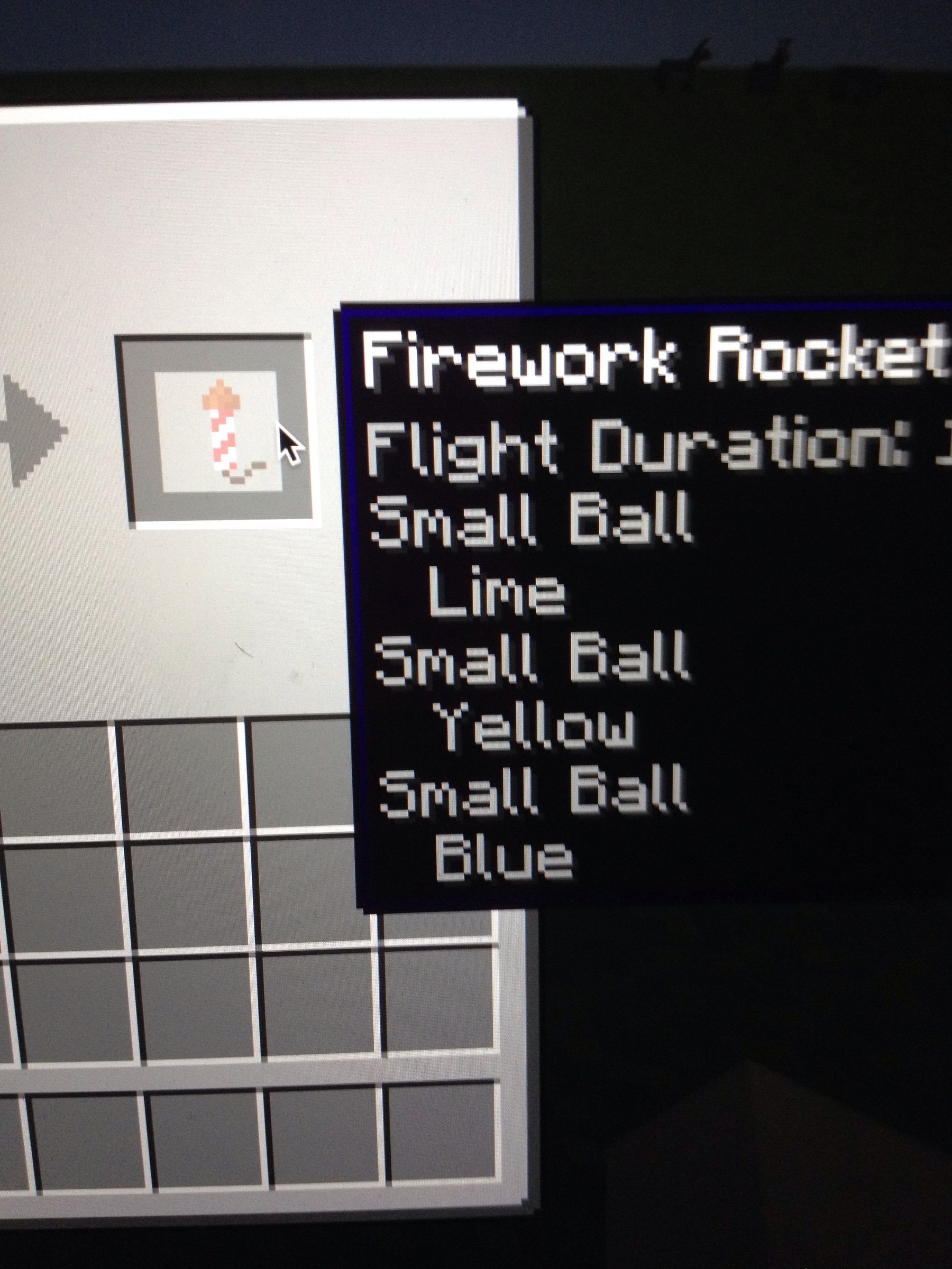 Multi Colored Fireworks Pc Mincraft : 9 Steps - Instructables