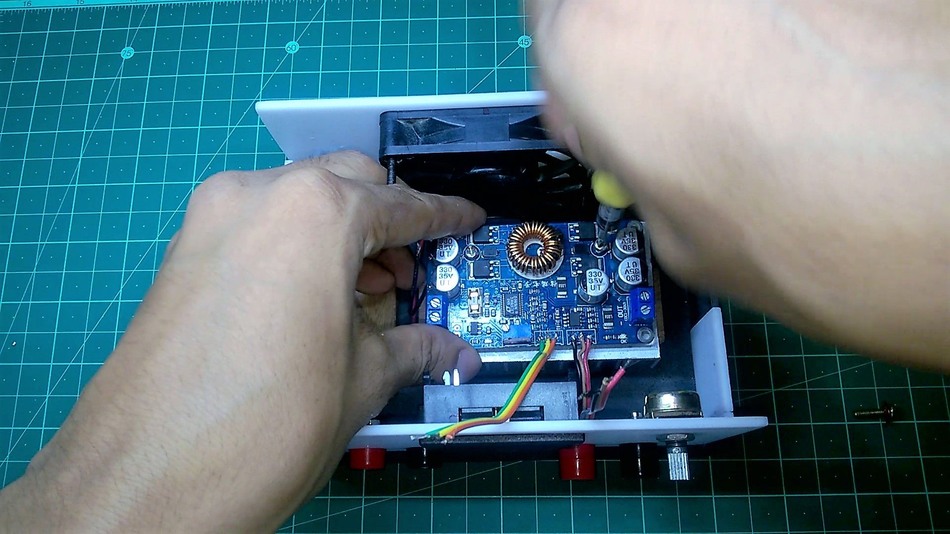 DIY Variable Power Supply With Adjustable Voltage and Current : 14 ...