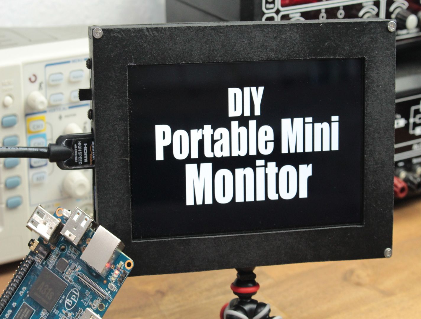 DIY Portable Mini Monitor : 5 Steps (with Pictures) - Instructables